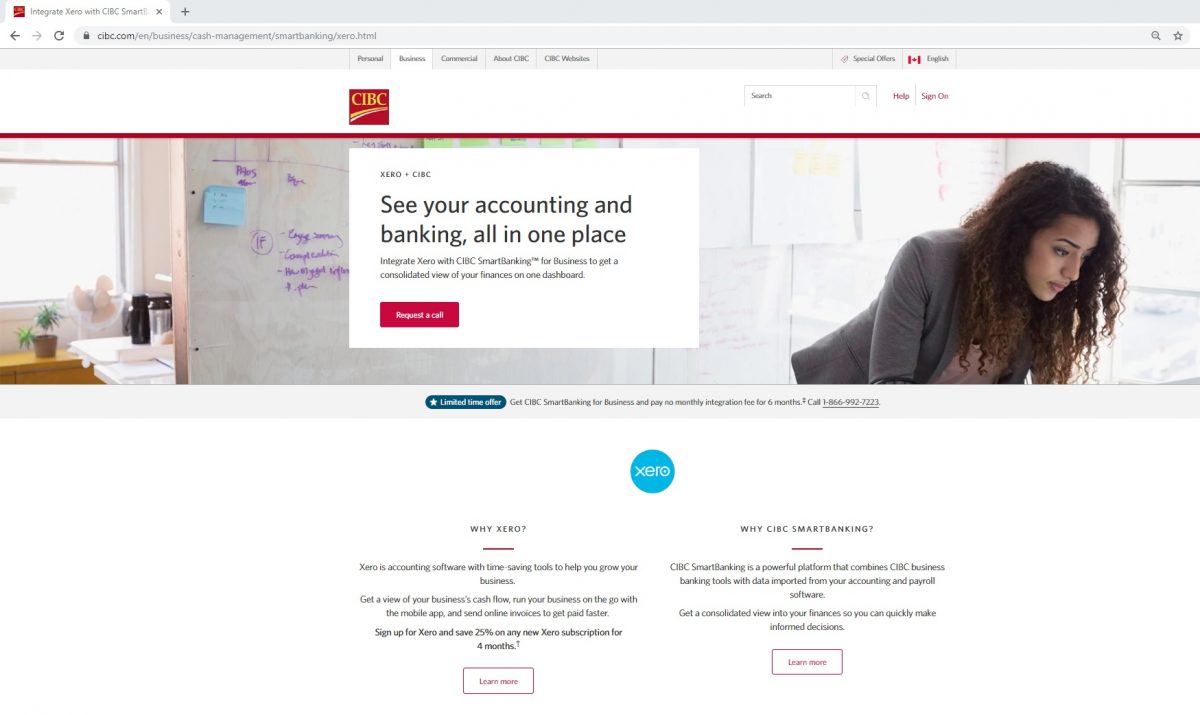 The new CIBC Smart Banking Platform and the new Xero bank feed ...